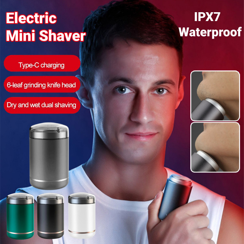 HOT SALE [No Mustache Residue/Not Hurt Skin] Electric Mini Shaver ...