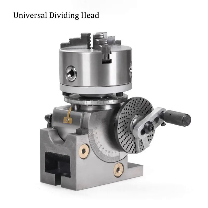 Universal Dividing Head CNC Vertical And Horizontal Milling Machine ...
