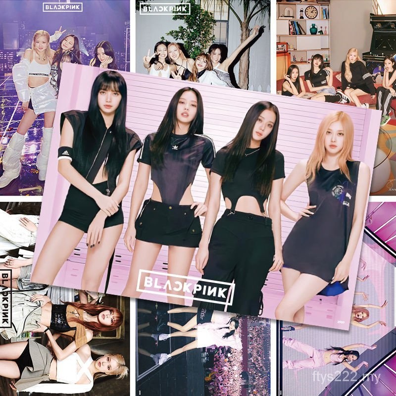 Idol perimeter 偶像周边 placard 海报 BLACKPINK 海报 墙纸 明星周边 高清写真 粉丝应援 房间宿舍 装饰背景 ...