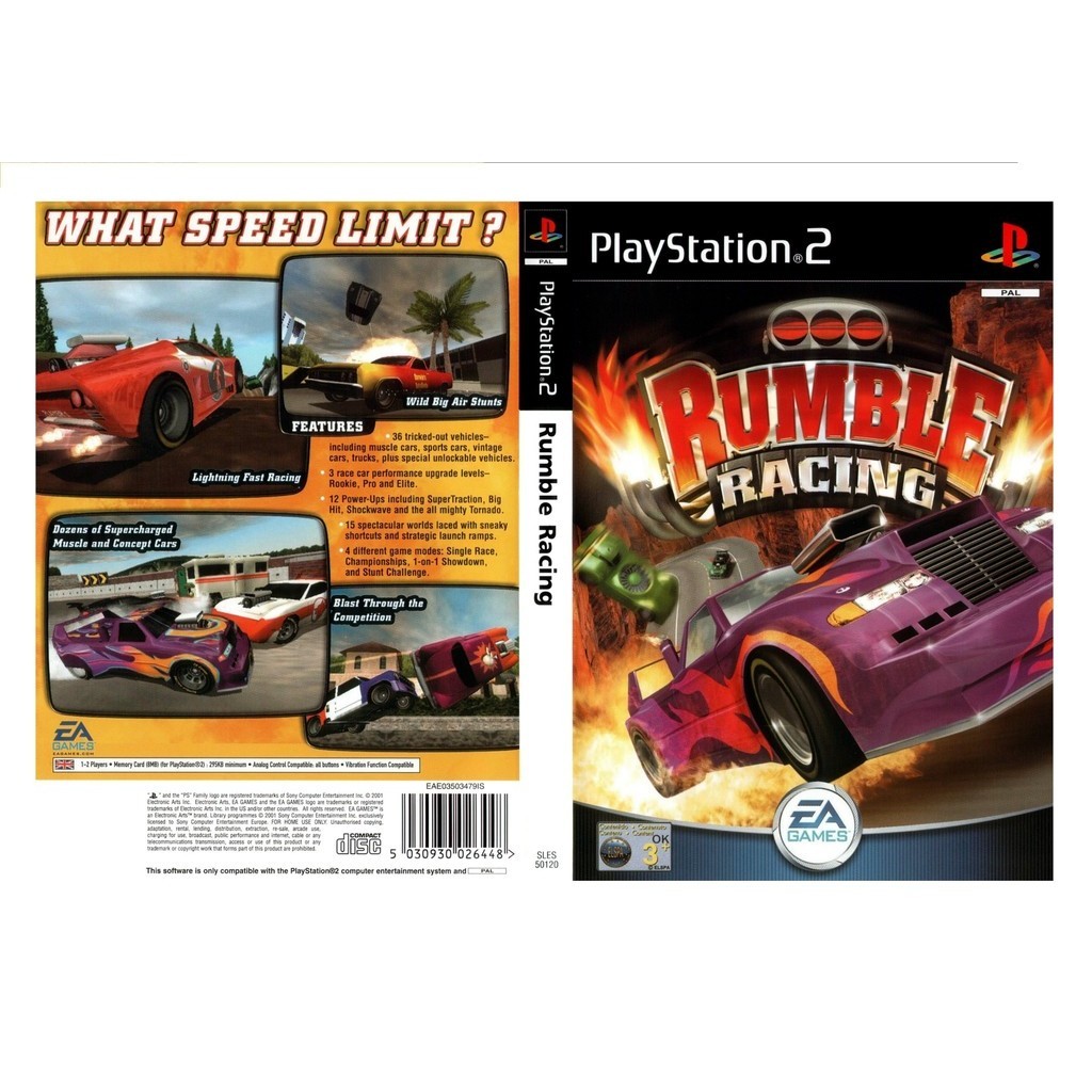 （PS2 Games CD DVD）PS2 Rumble Racing (CD Game) | Shopee Malaysia