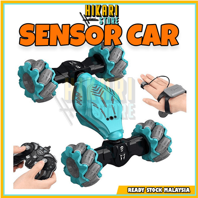 2.4GHz HIKARI HAND GESTURE STUNT TOY CAR / GESTURE SENSOR CAR | Shopee ...