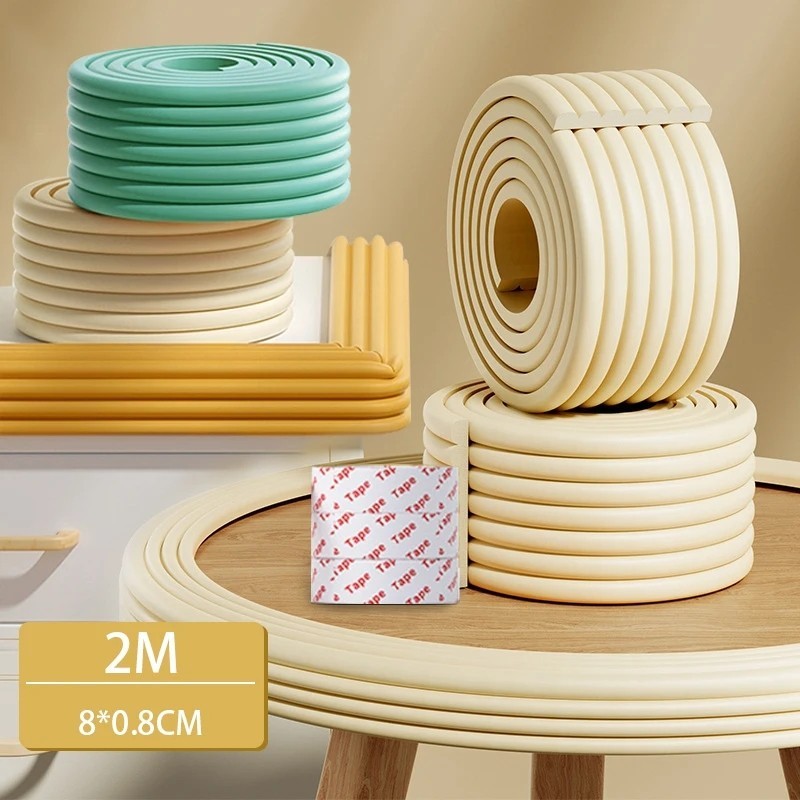 2 Meter Baby Safety Bumper Strip Protector Edge Cushion Corners ...