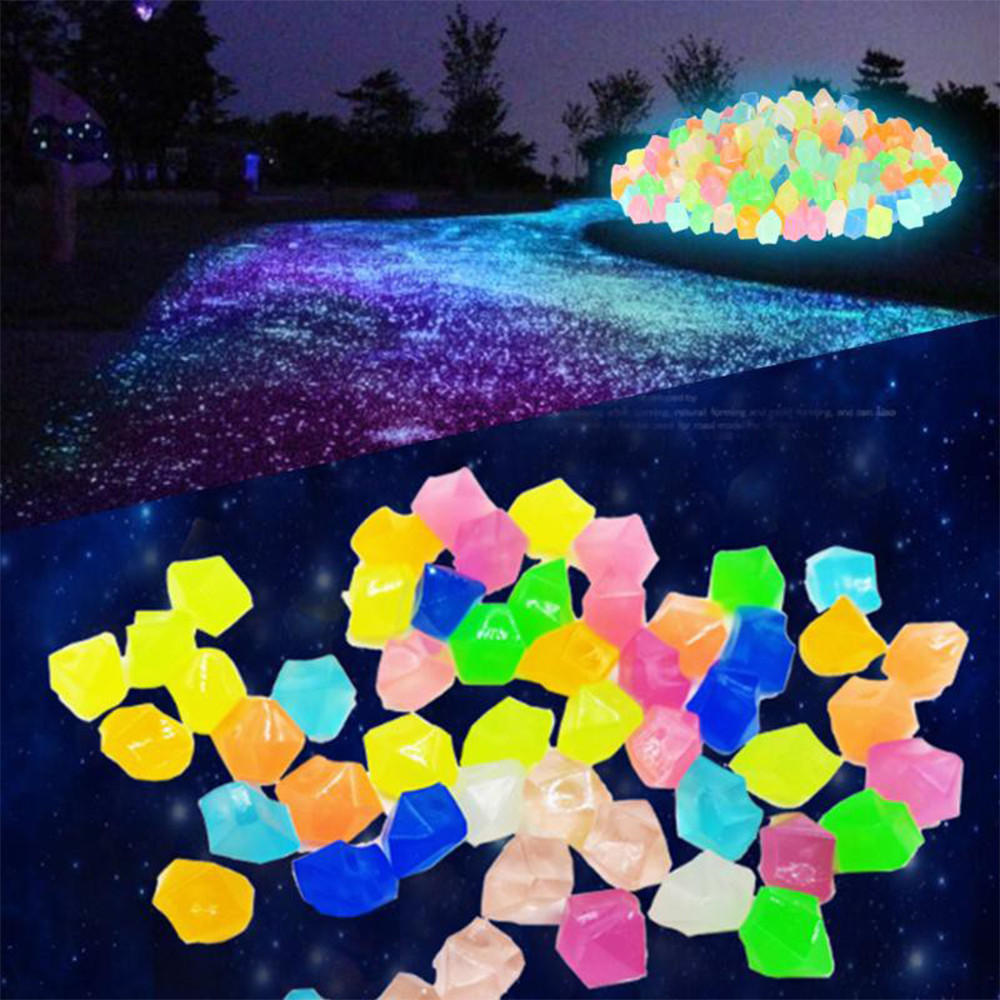 Luminous sand particles luminous aquarium sand decoration 3-5mm gravel ...