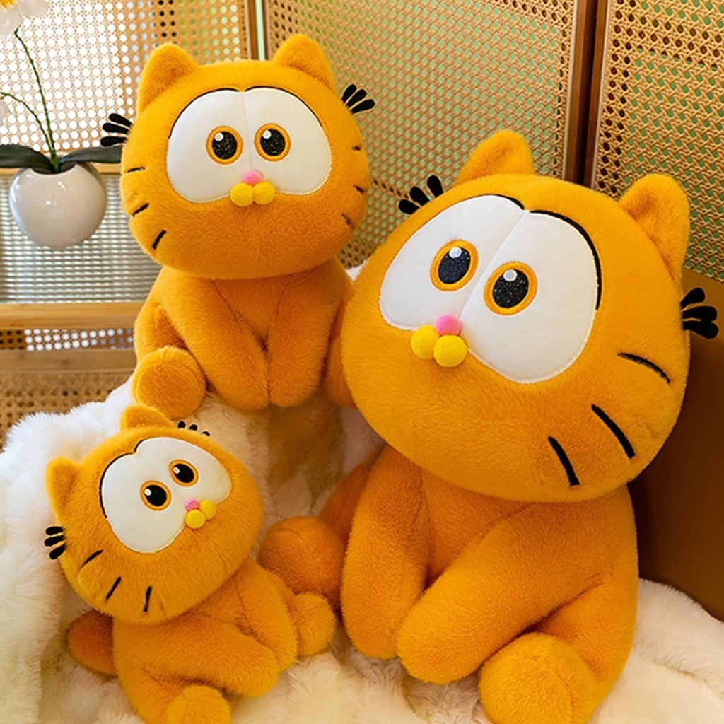Cute Garfield Cat Plush Toy Cartoon Kitten Soft Comfort Plushie Stuffed ...