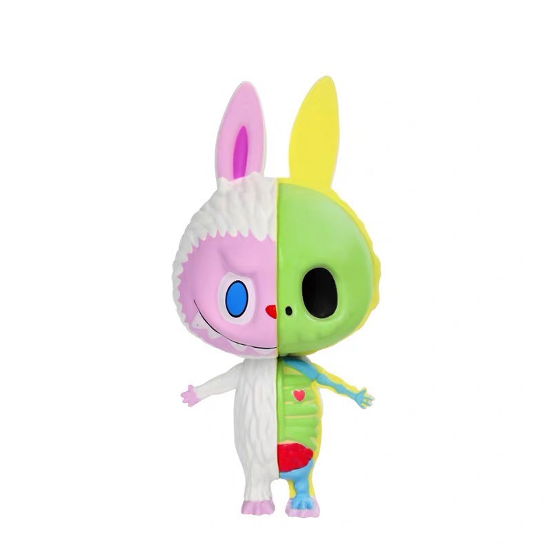 P POPMART Labubu Labubu Semi-Anatomy Limited Figure Clearance Box ...