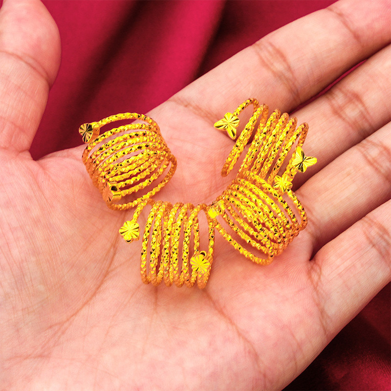 CinCin COP 916 Emas Indonesia Ring Adira Viral Butterfly Decoration ...