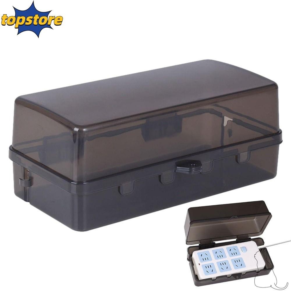 TOPSTORE Plug Box, Anti-theft Weatherproof Extension Lead Cover ...