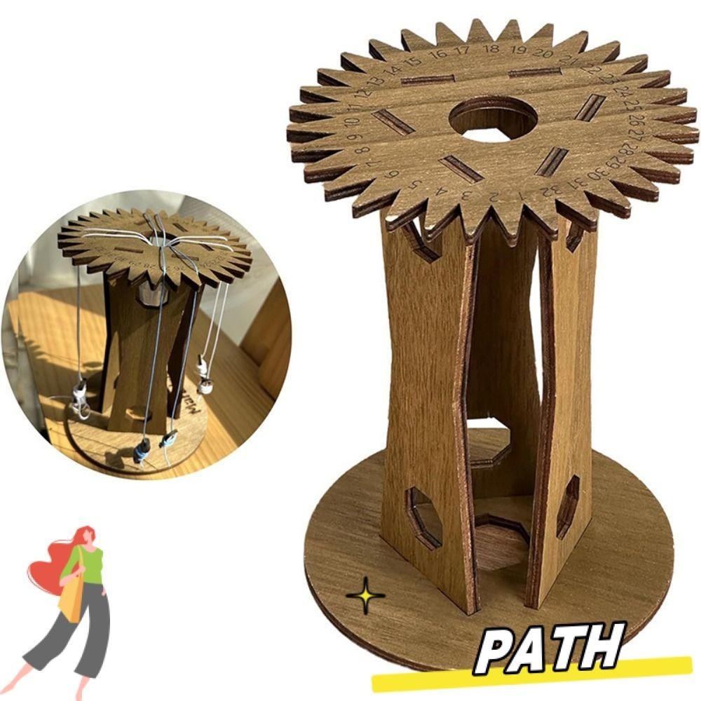 PA-HOME Kumihimo Marudai Disk, Wooden Handmade Hand Rope Braiding Disk ...