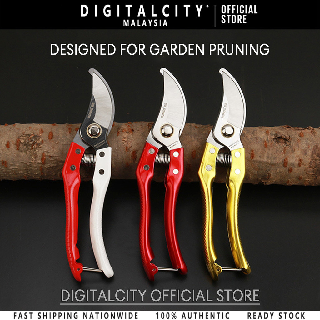 Stainless Steel SK5 Pruning Shears Garden Branches Cutter Plant Trimmer ...