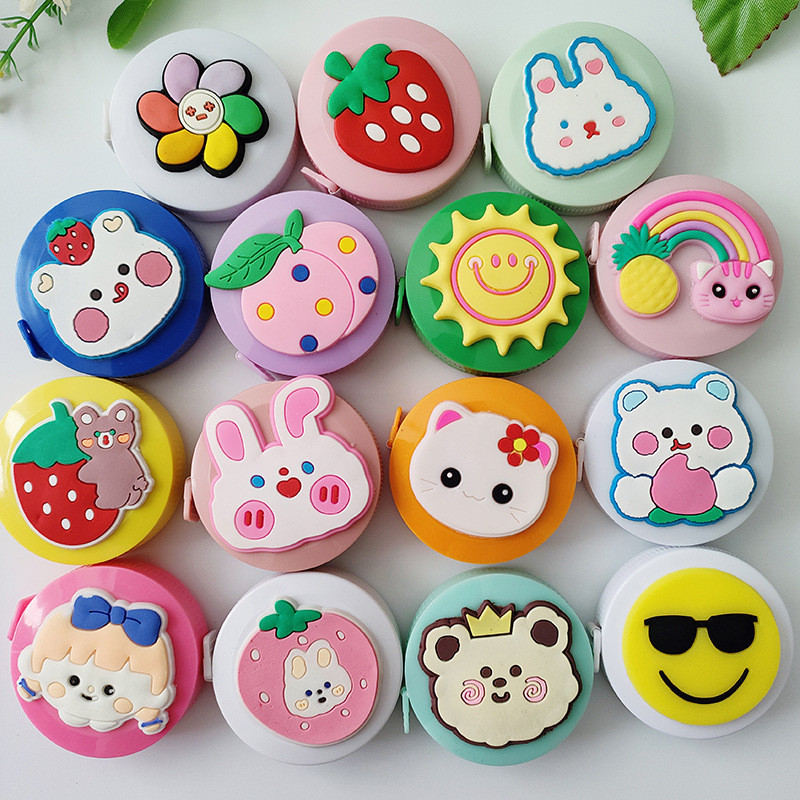 Spot Goods#insMini Tape Measure Cartoon Cute Tape Measure1.5M Waist ...