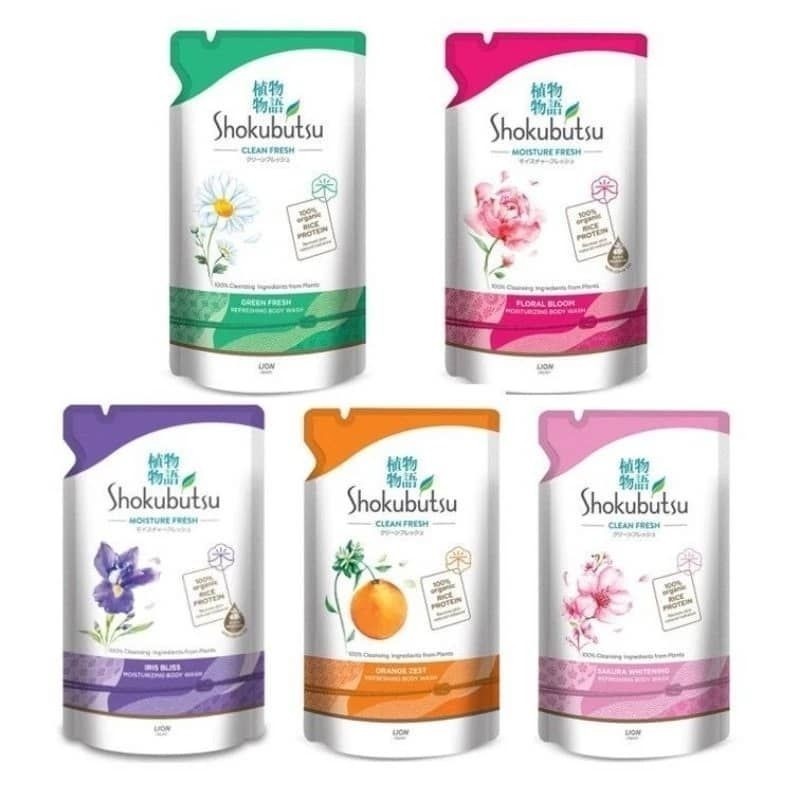 Shokubutsu body wash refill 800g/850g | Shopee Malaysia