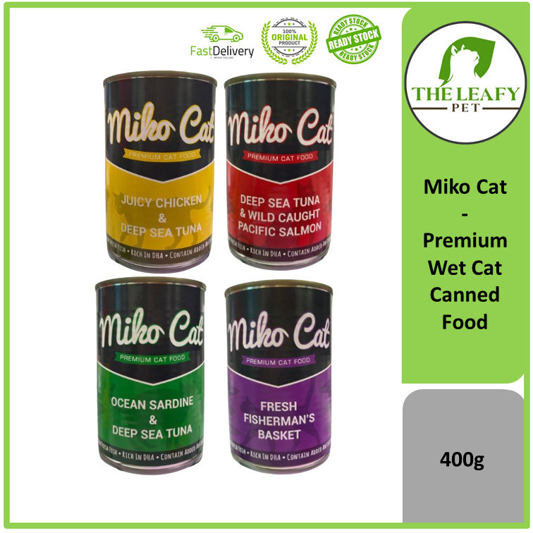 Miko Cat Premium Cat Wet Food Canned - 400g | Shopee Malaysia