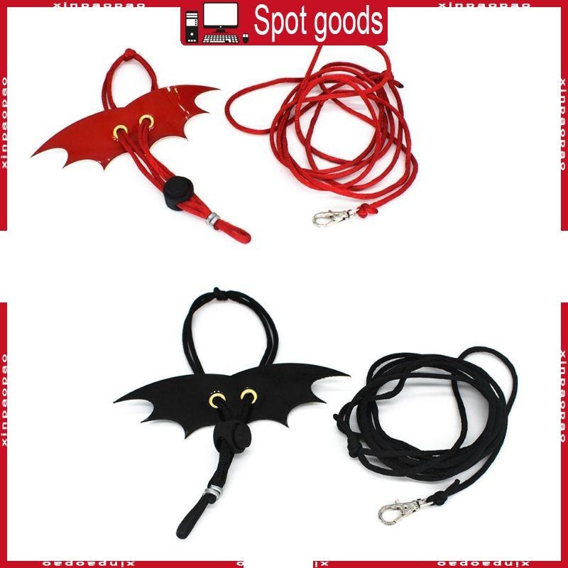 XI Adjustable Wing Reptile Training Lead Harness 1 5M Lizard Leash Rope ...