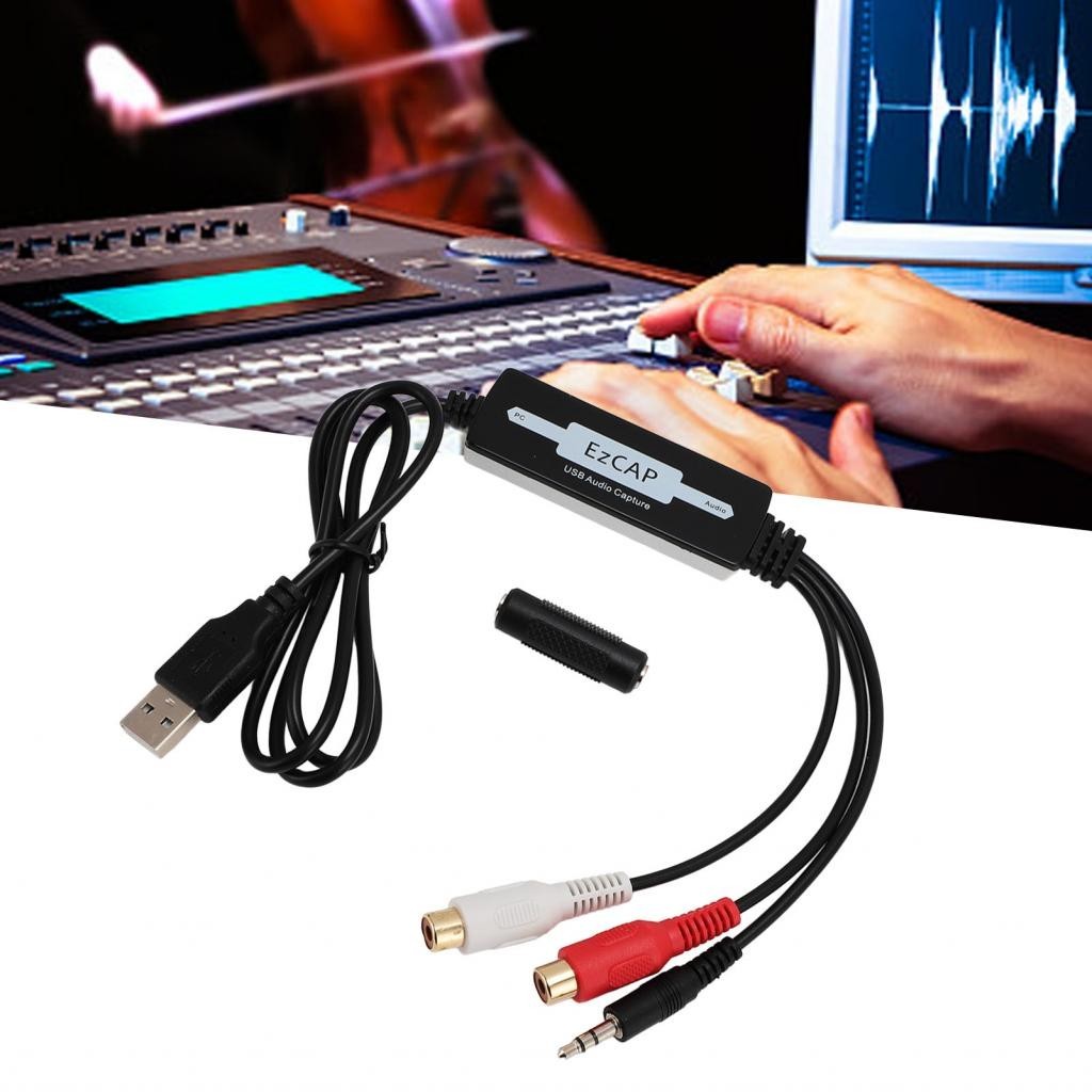Maib Sound Capture Device Left Right Channel Plug and Play USB 2.0 Card ...