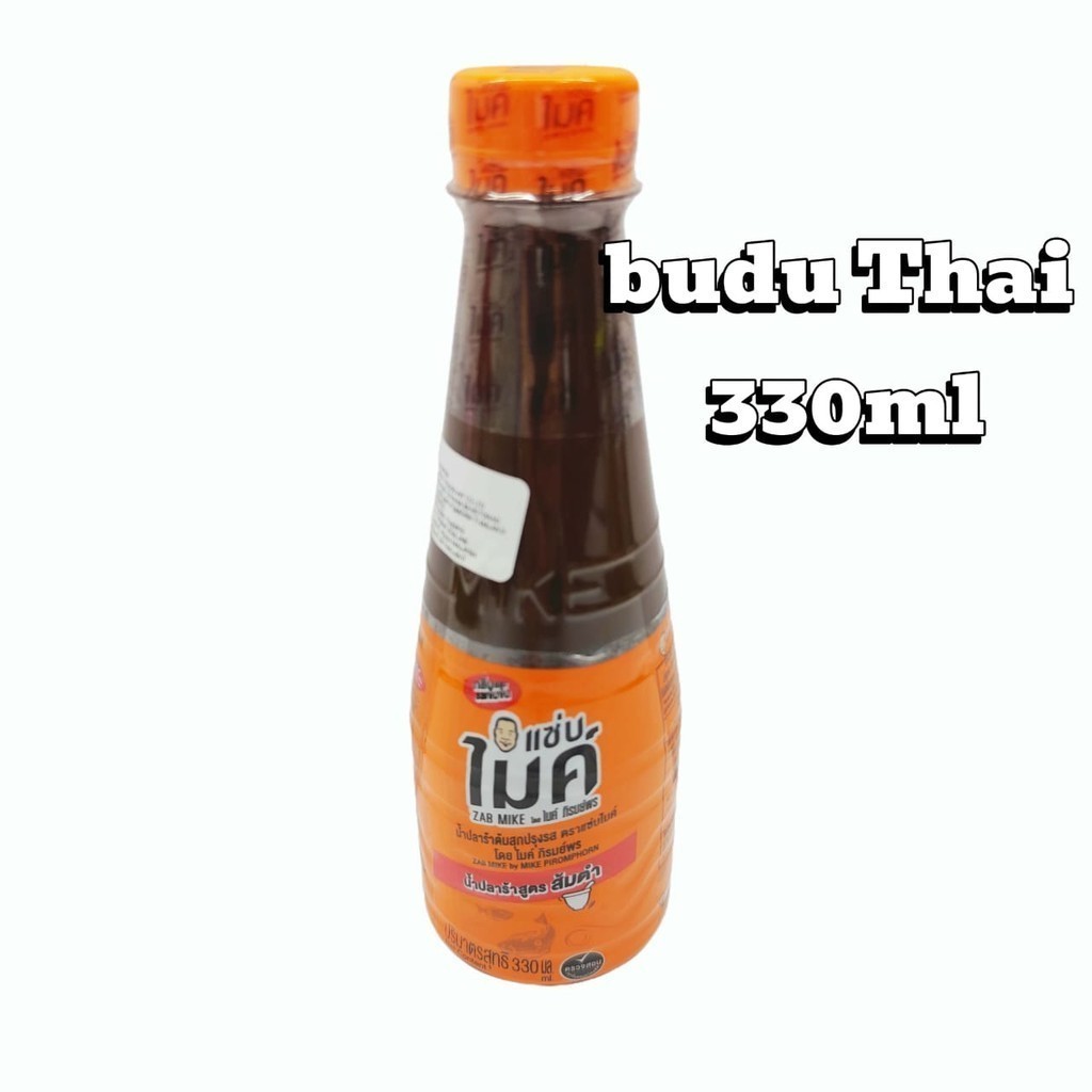 ZAB MIKE FISH SAUCE 330ML (SOS IKAN) SOS THAILAND HALAL BUDU THAI ...