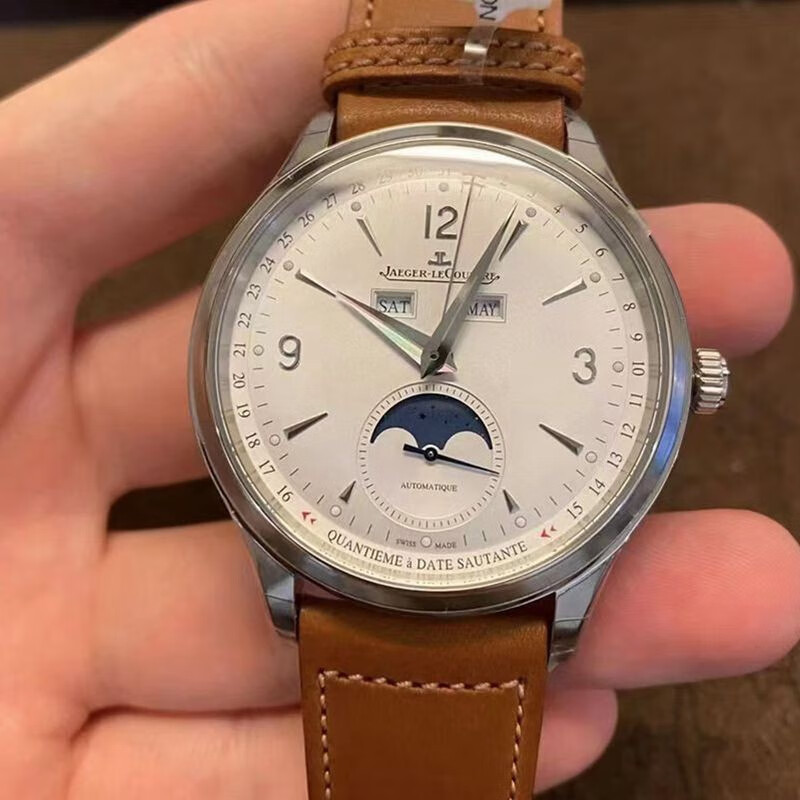 Jlc Master Series4148420 Automatic Mechanical Moon Phase Men's Watch ...