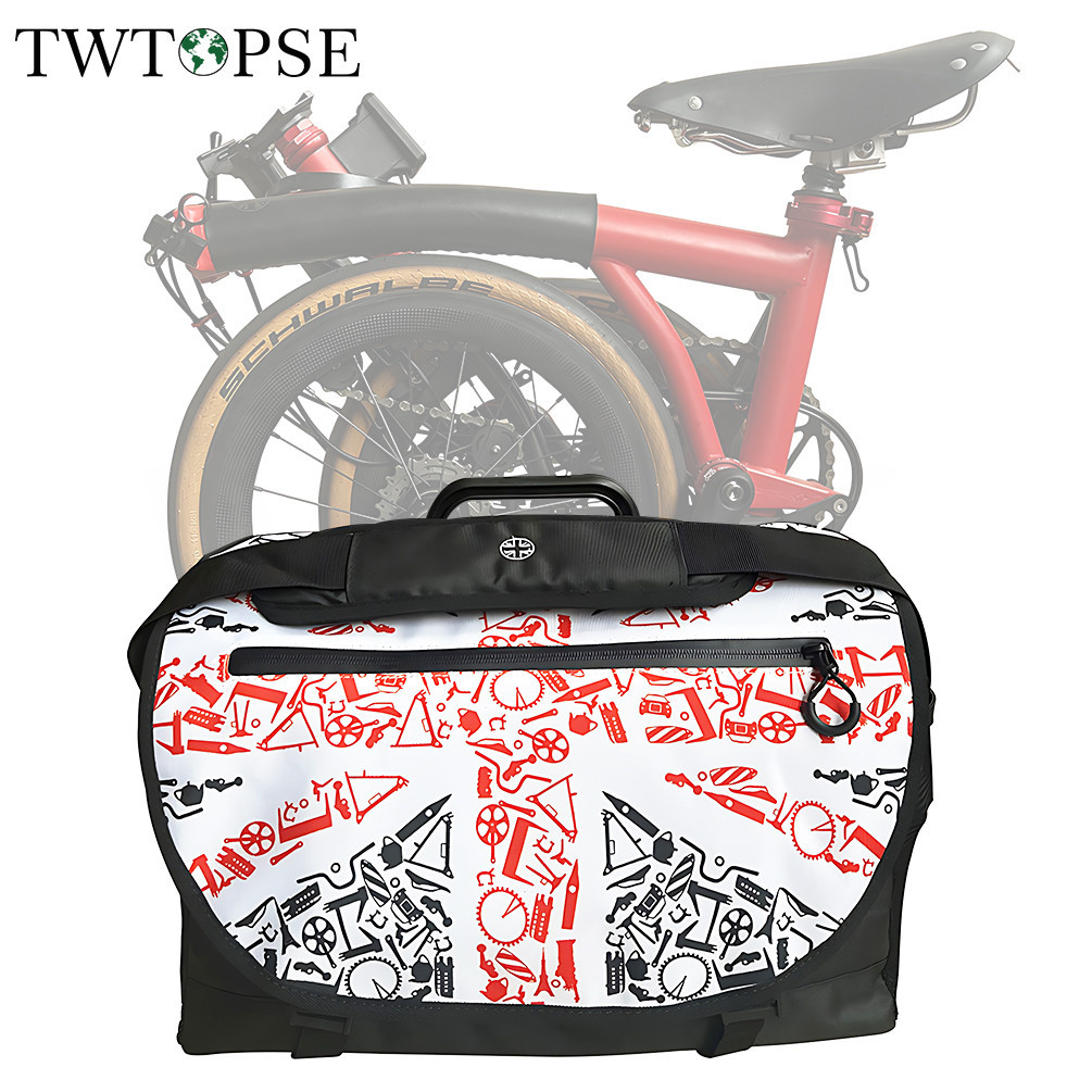 TWTOPSE 14in Laptop S Bag For Brompton Folding Bike Bicycle 3SIXTY 15L ...
