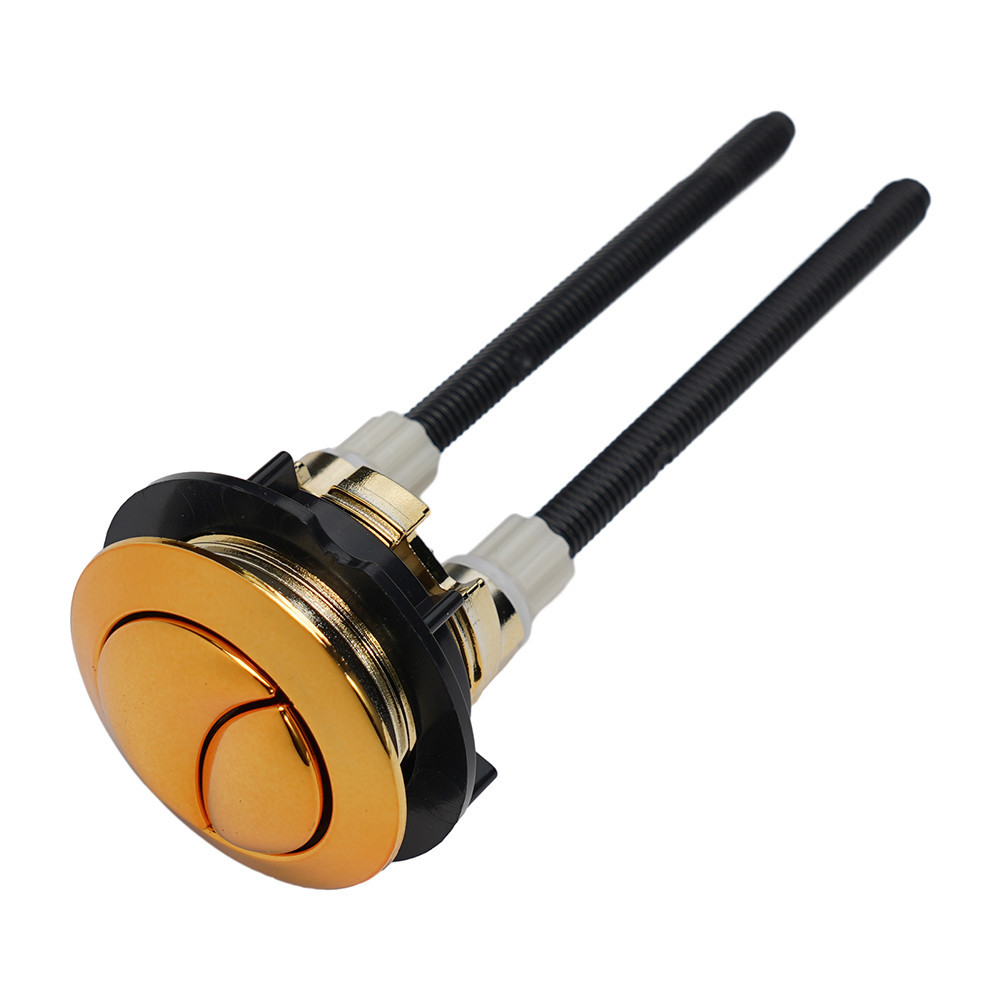 Toilet Push Button Gold Toilet Push Button Dual Flush Easy Installation ...