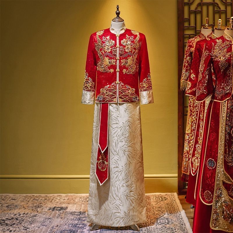 Xiuhe Clothing Groom 2024 Men's Clothing Chinese Wedding Clothing ...
