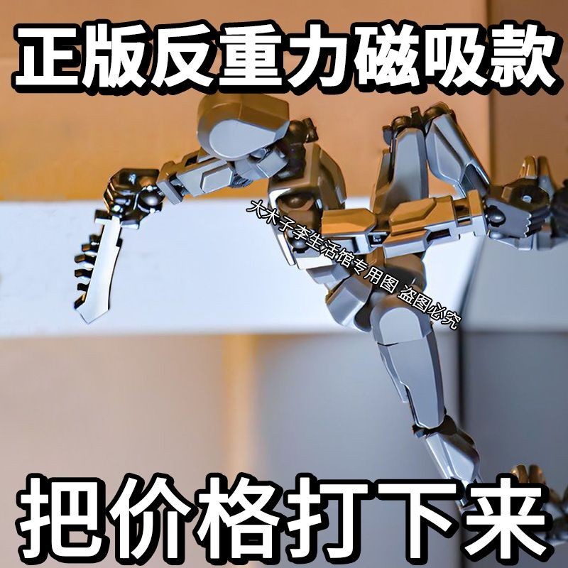 3d Printing Dummy Joint Figure Magnetic Multi-Joint Movable Figure ...