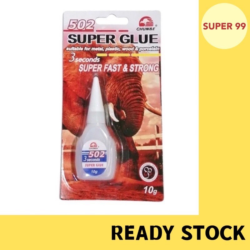 CHUNBE 3 Second Super Glue / Gam 3 saat (10g) | Shopee Malaysia