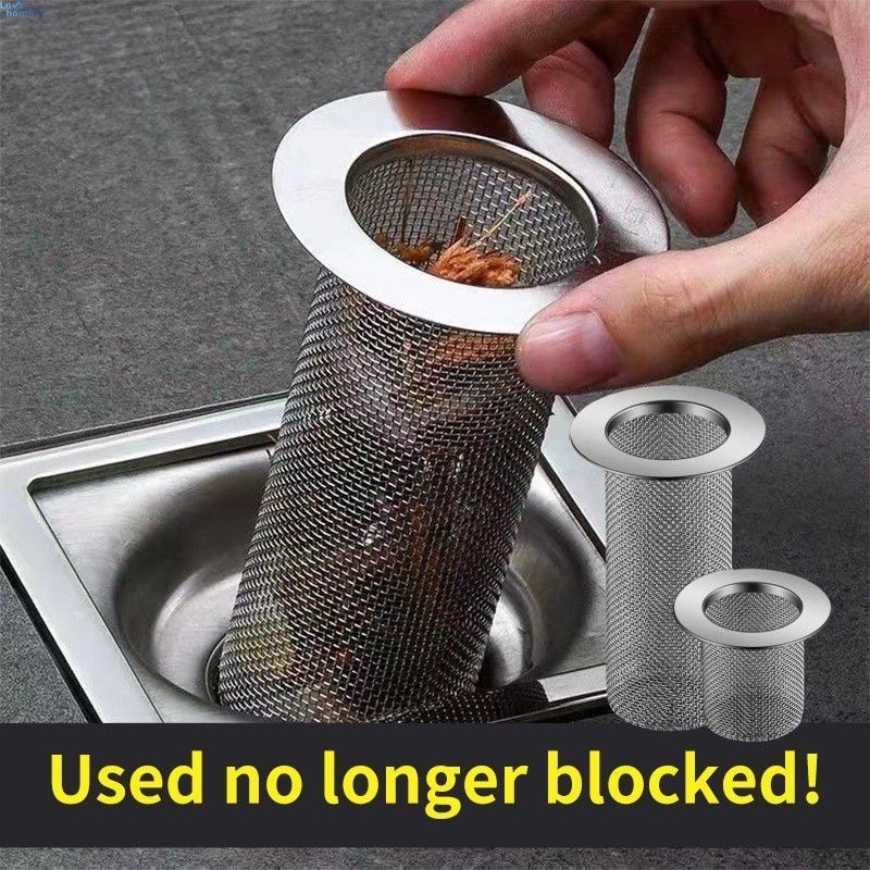 Floor Drain Filter Mesh Multifunctional Steel Filter Mesh Bathroom ...