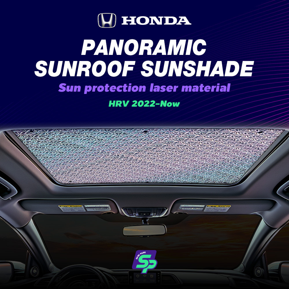 Honda HRV Sunroof Sunshade, Suction Cup Mounting, Sun protection laser ...