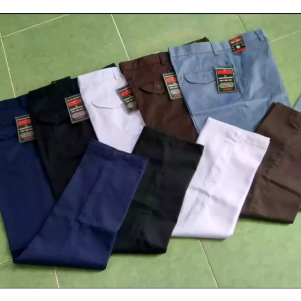 Trousers School Uniform Pants MTs/SMP SMA/SMK | Shopee Malaysia