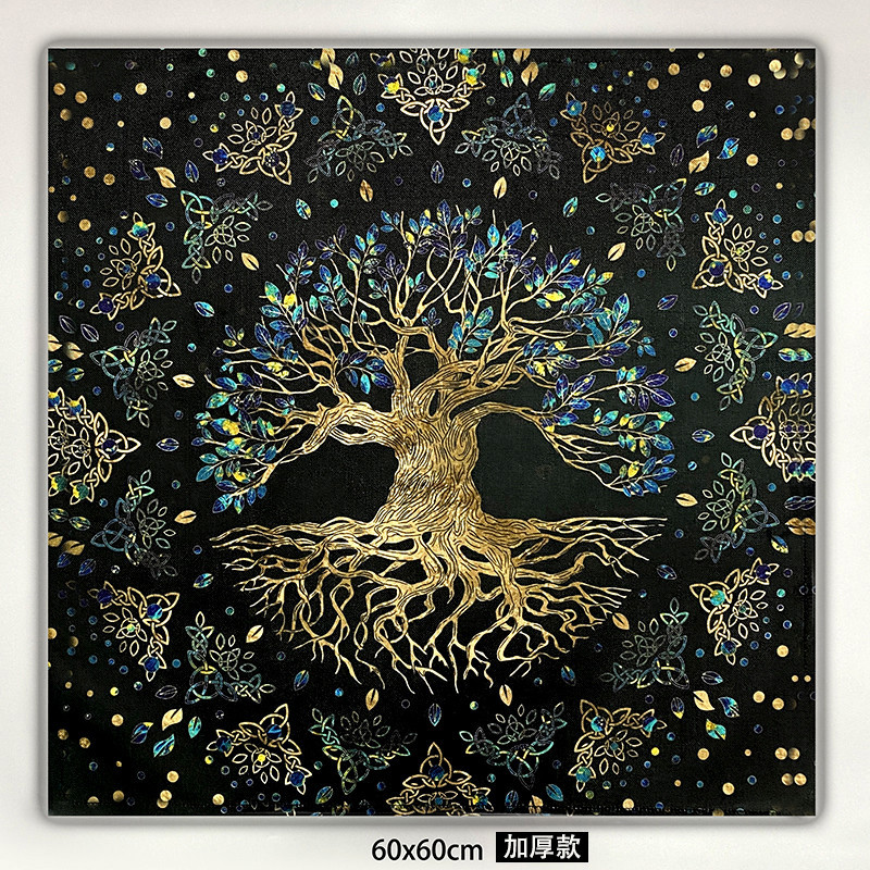 Tree of Life Colorful tarot Card Table Push Card cloth tarot cloth ...