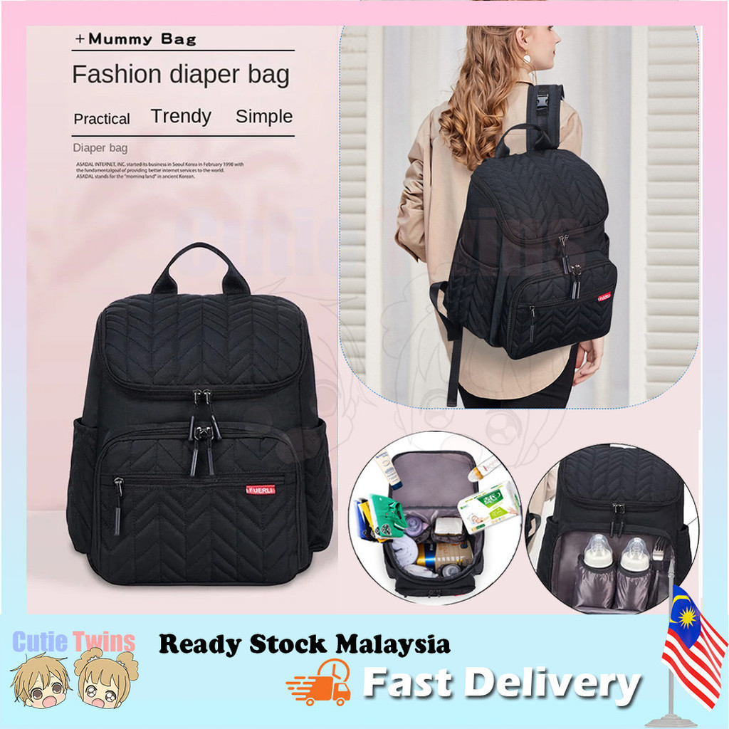 CutieTwins Maternity Bag Suitable for New Born Baby / Beg Bersalin ...