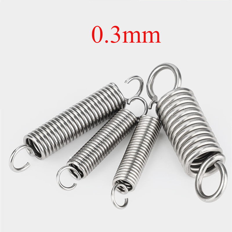 Tension Spring Outer Diameter 3mm Tension Spring Opening/Closed Steel ...