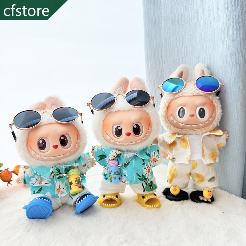 [Clothes only] For 17 cm Labubu clothes pendant Labubu sitting party ...