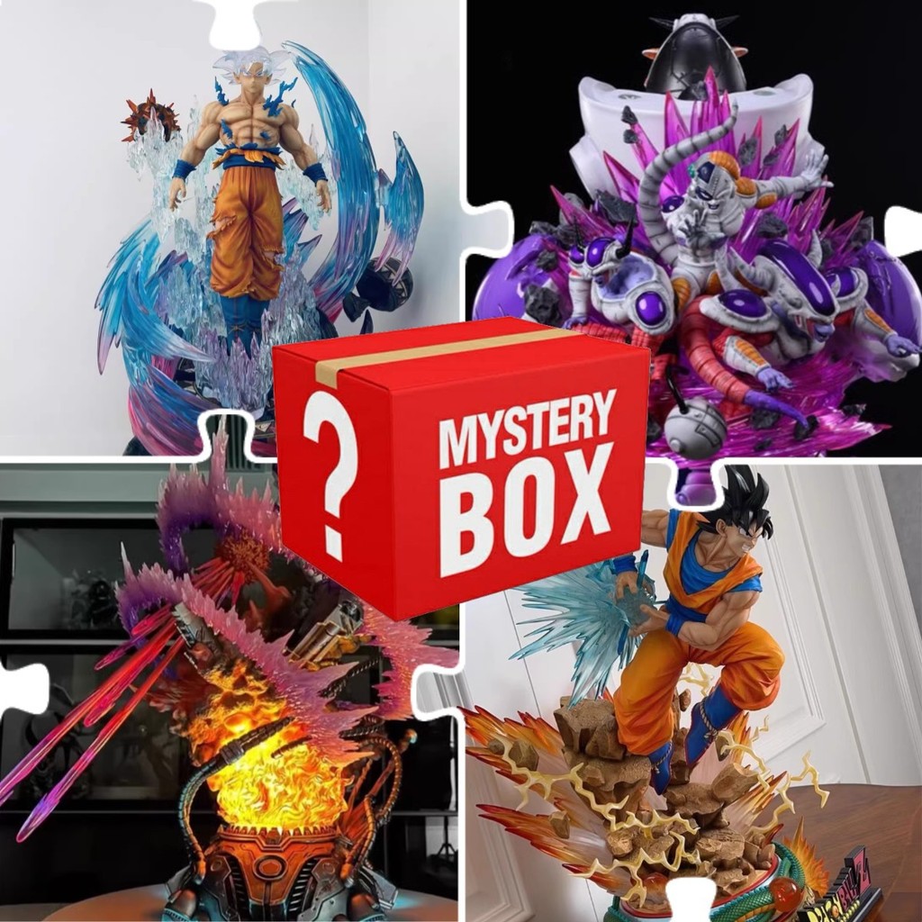 Surprise Box Blind Box Dragon Ball Tao Pai Pai Tambourine Ssj Goku Sr.Satan Figure Random ...
