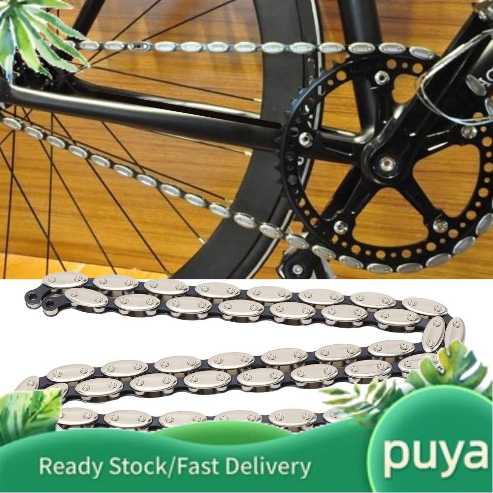 Puyas Drfeify Single Speed Chain Olive Shaped Retro Fixed Gear BMX with ...