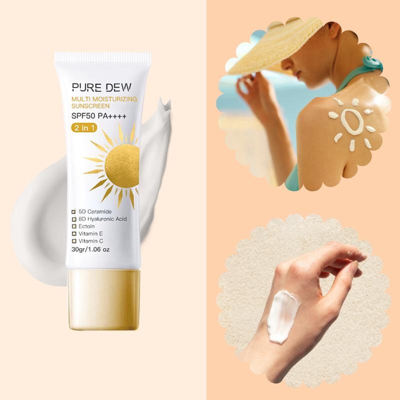 PureDew UV Shield Sunscreen Whitening Sunscreen SPF50 PA+++ Skin ...