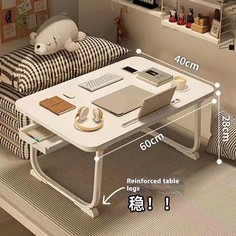 Foldable Table Bed Small Table Study Table Foldable Table Computer ...