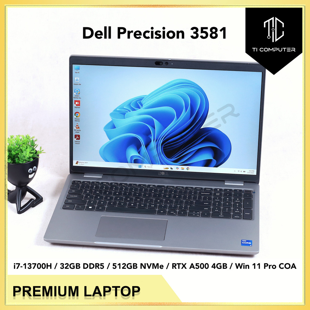 Dell Precision 3581 Intel Core i7-13700H 32GB DDR5 RAM 512GB NVMe SSD ...