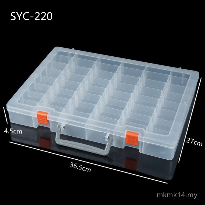 Parts Storage Box Portable Partition Hardware Accessories Box ...