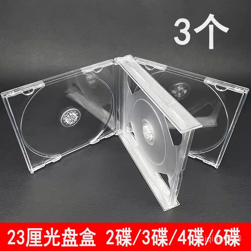 3 Discs CD Box Transparent CD Box 2 Pieces 4 Pieces 6 Discs CD Box ...