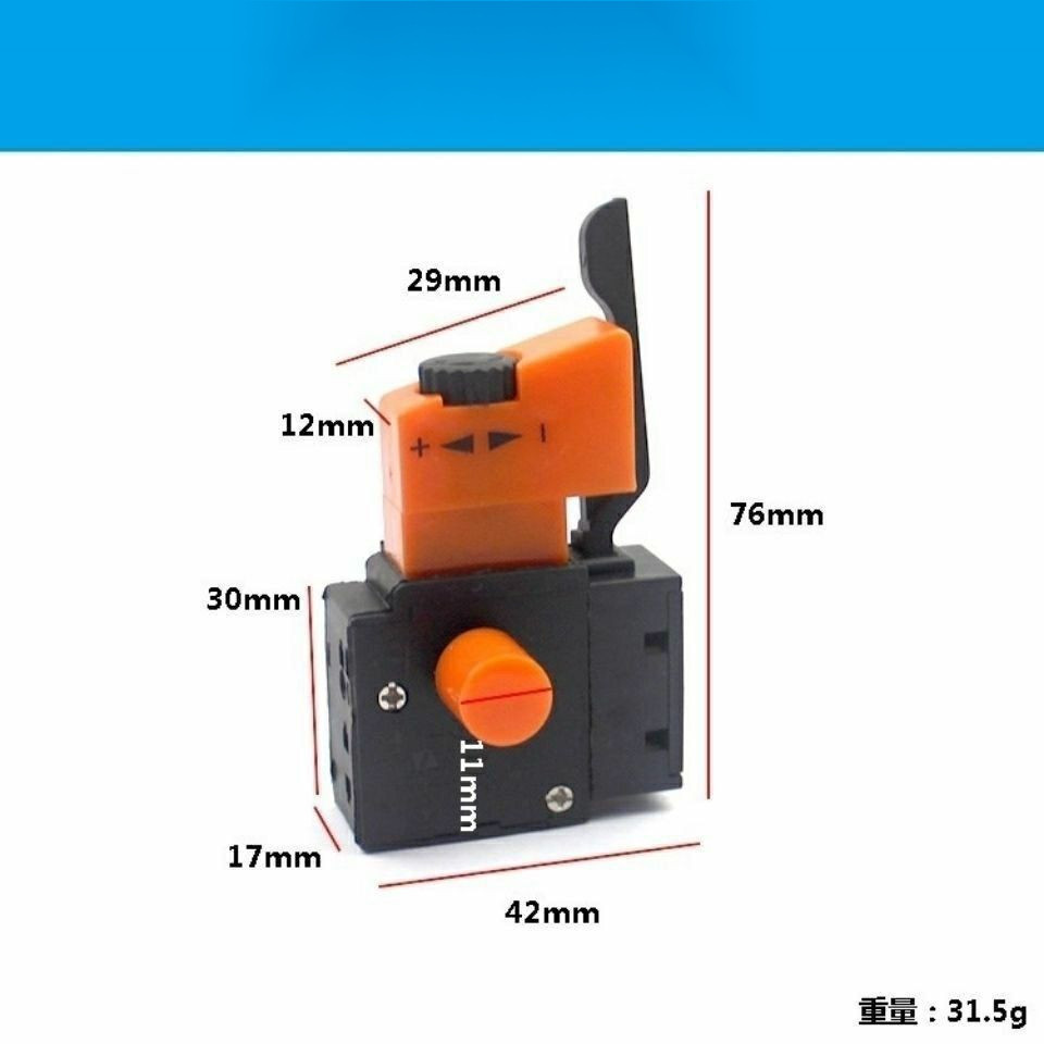 Hand Electric Drill Speed Adjustment Forward Reverse Rotary Switch FA2 ...