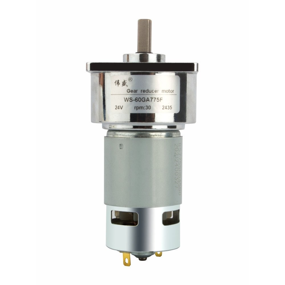 60ga775 DC Gear Motor 25W High Torque Forward Reverse Rotation ...