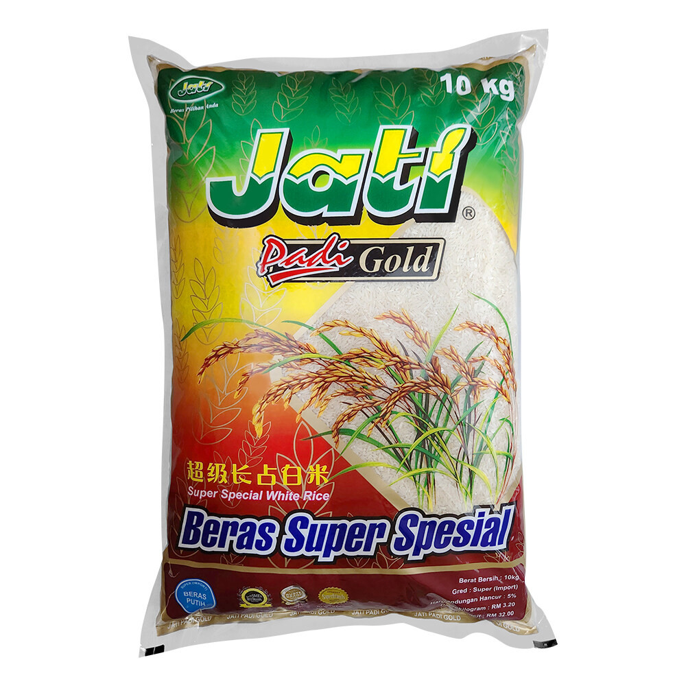 JATI SPECIAL WHITE RICE BERAS PUTIH JATI 10KG | Shopee Malaysia