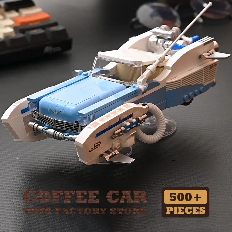 Future City Speed Cars Bricks Plastic Toys Science Fiction Vehicle MOC ...