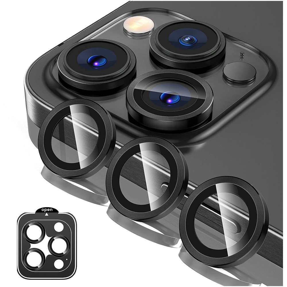 Titanium Tempered Glass Camera Lens Protector Cover For iPhone Air 17 ...
