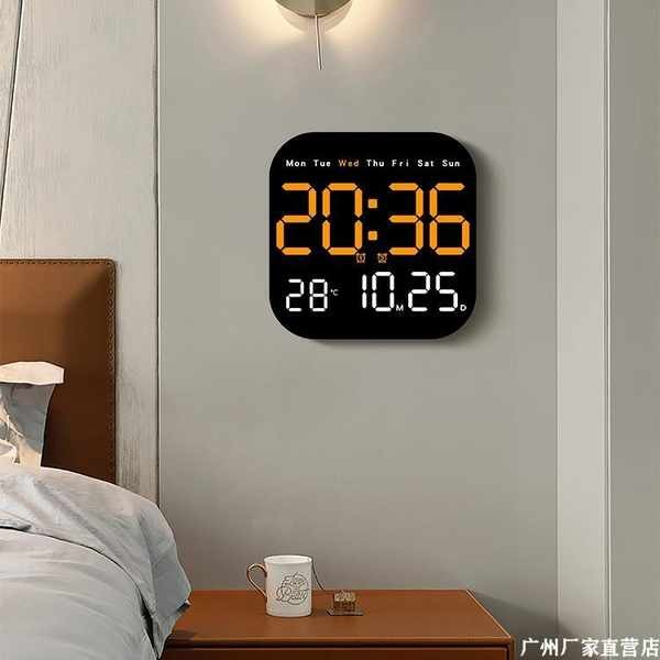 jam dinding besar ruang tamu jam dinding wall clock Simple Large Screen ...