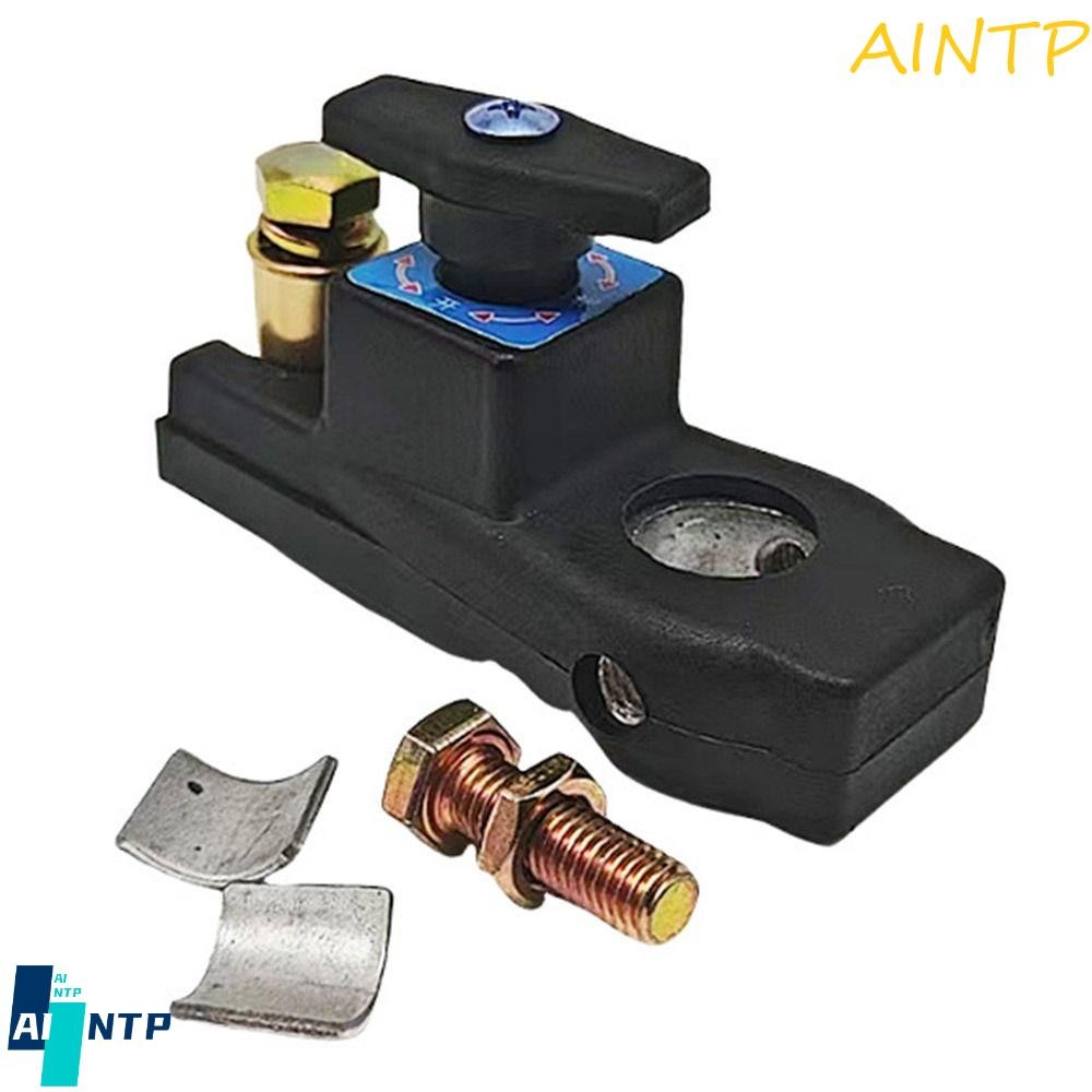 AINTP Car Battery Disconnect Switch, 12V/24V Battery Cut-off Anti-leakage Switch, Quick Cut-off ...