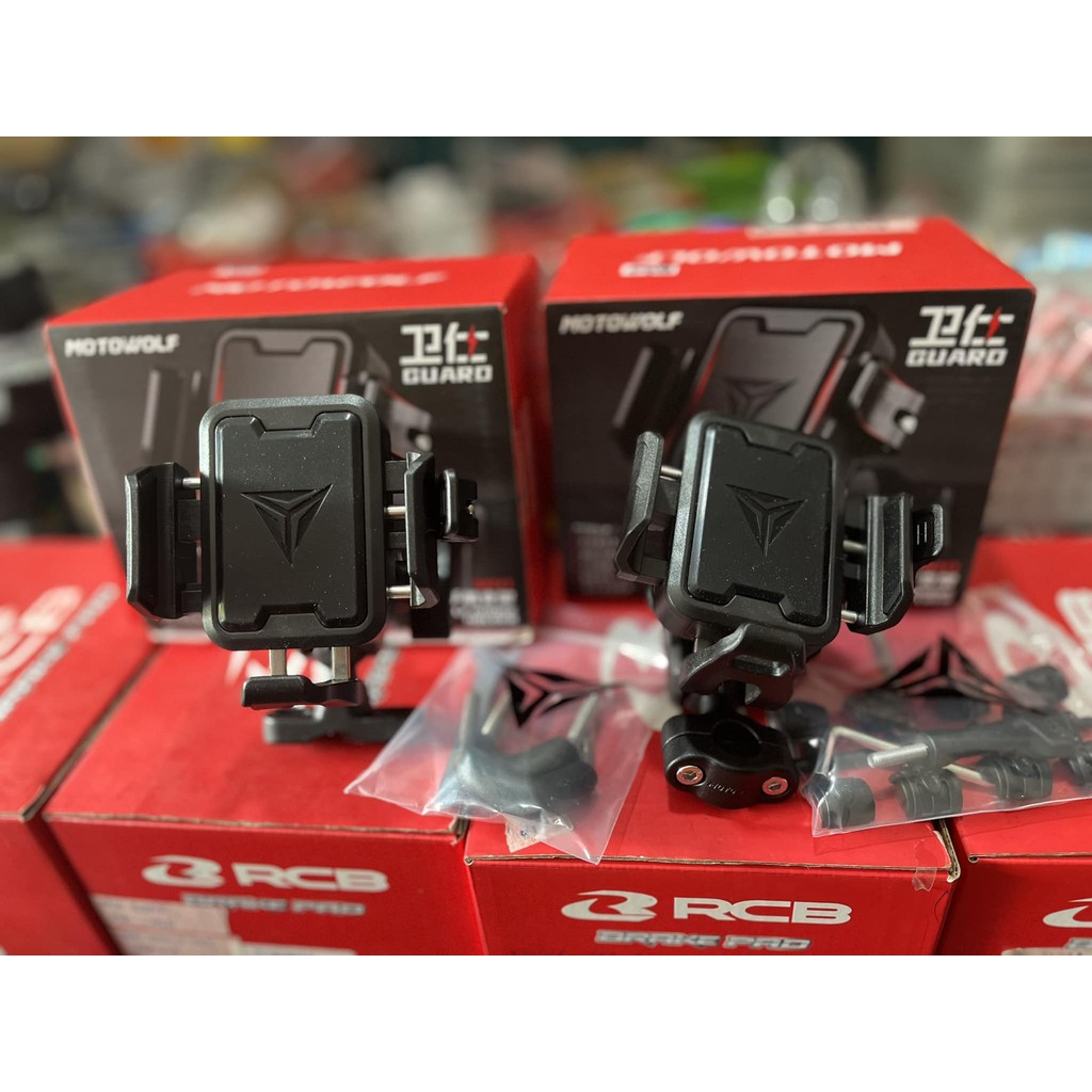 MOTOWOLF PHONE HOLDER VERSION 8 MOTOWOLF MH1 CP HOLDER SHOCK PROOF ...