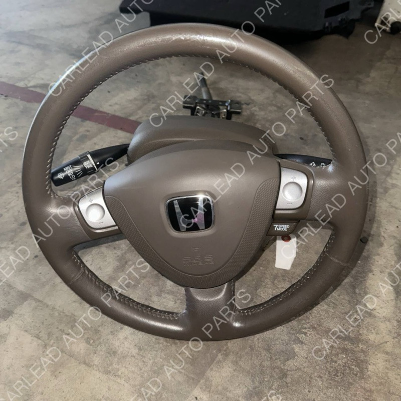 HONDA CITY SEL GD8 STEERING WHEEL WITH SHAFT AND SIGNAL LAMP SWITCH ...