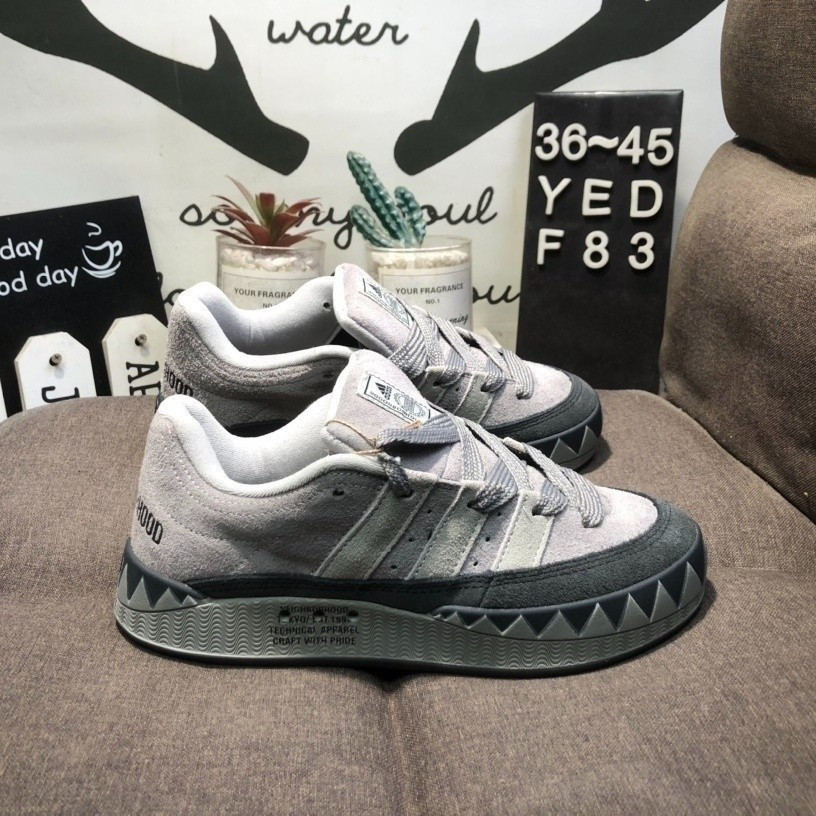 Atmos X Adidas irregular low madidas series low-top retro shark bread ...