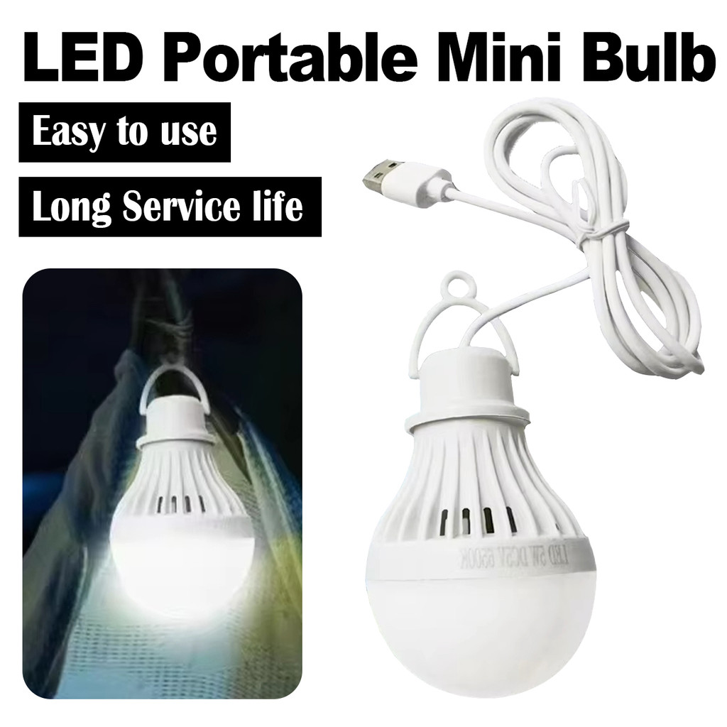 USB Led Camping Lamp 3W 5W 7W 9W 12W With 1.2m Clip Line Usb Adapter ...
